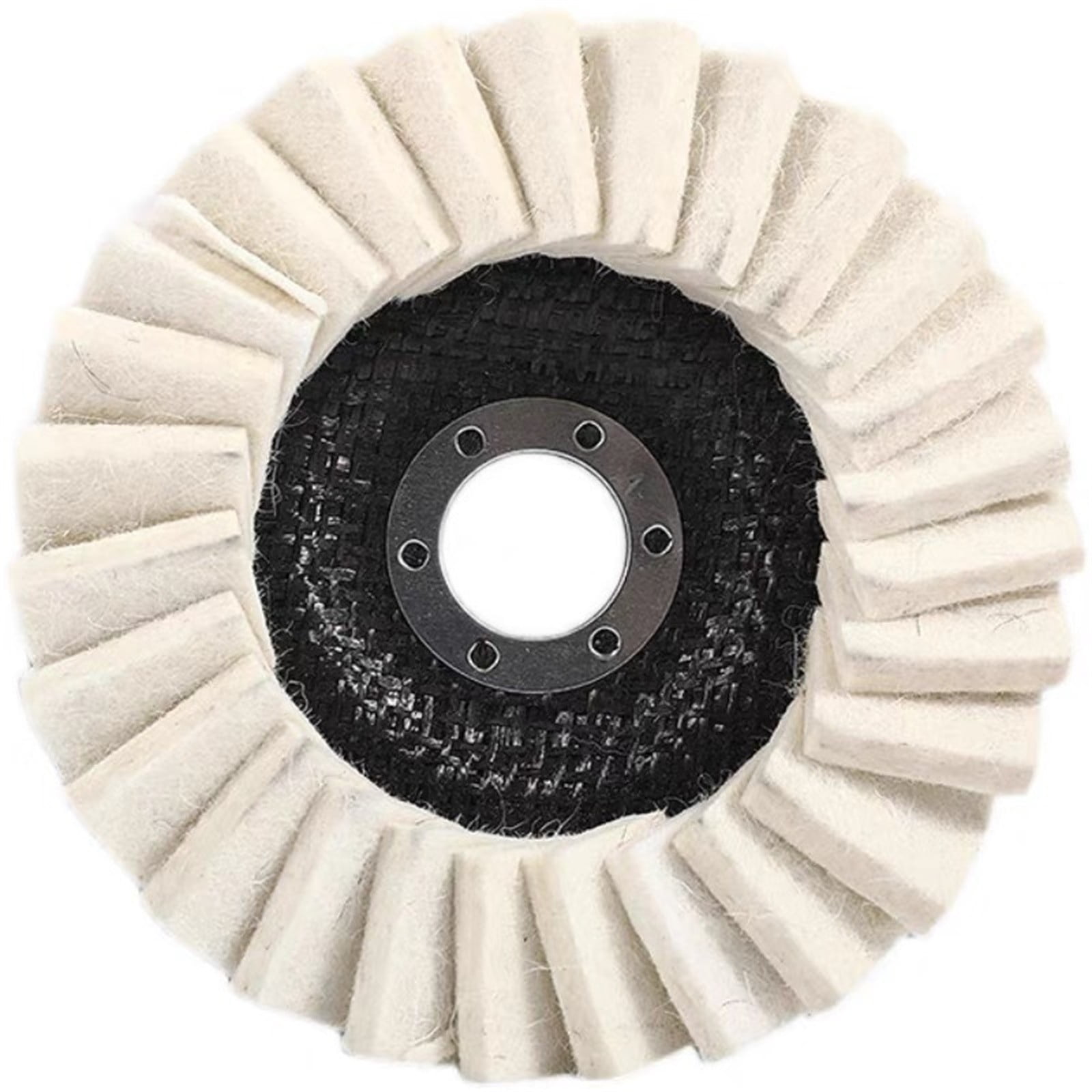 2/1pcs Wool Felt Flap Polishing Disc New Wool Polishing Wheel Disc ...