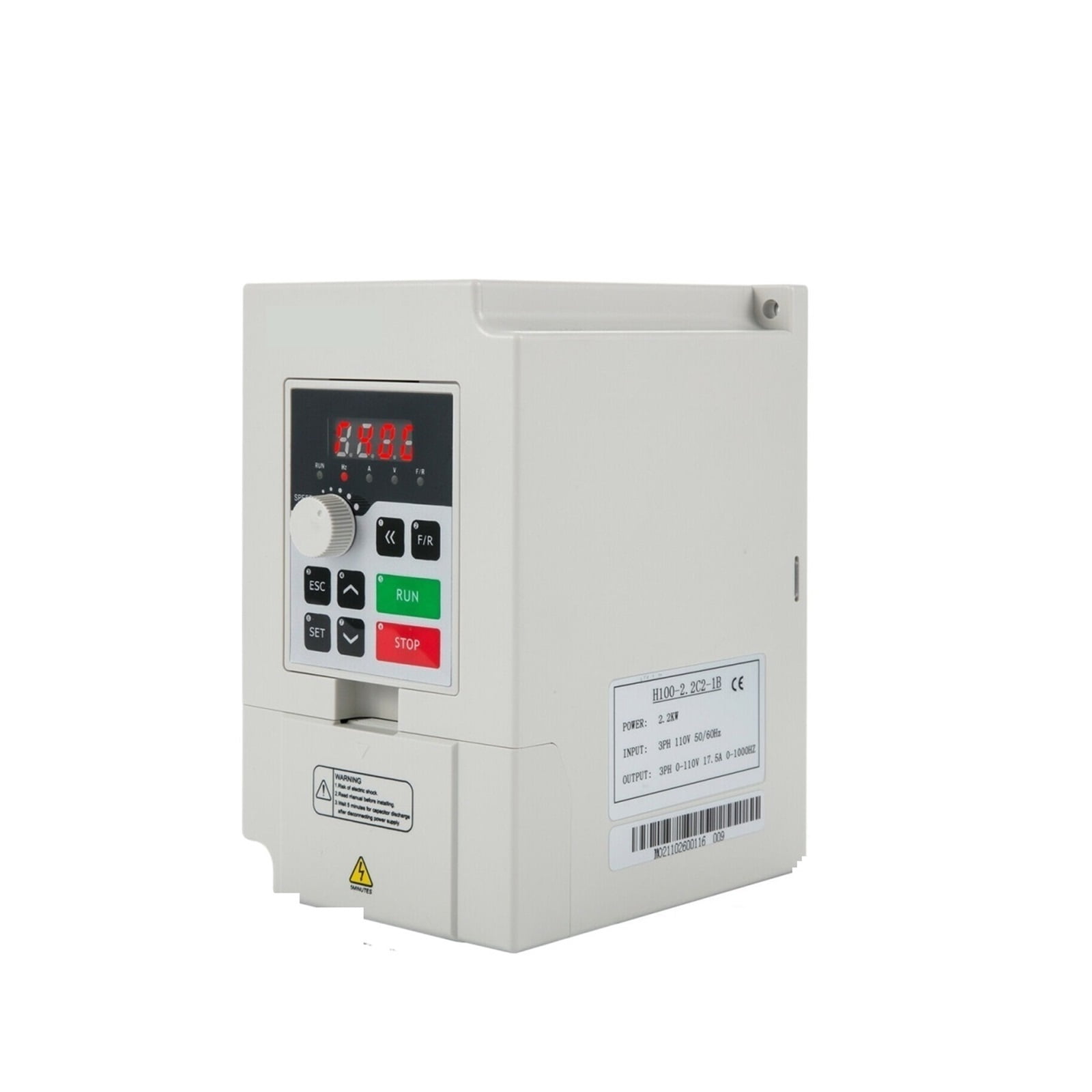 2.2/3/4/7.5KW VFD Frequency Inverter 110/220 1/3P Input 3P Output Variable Frequency Drive CNC ...