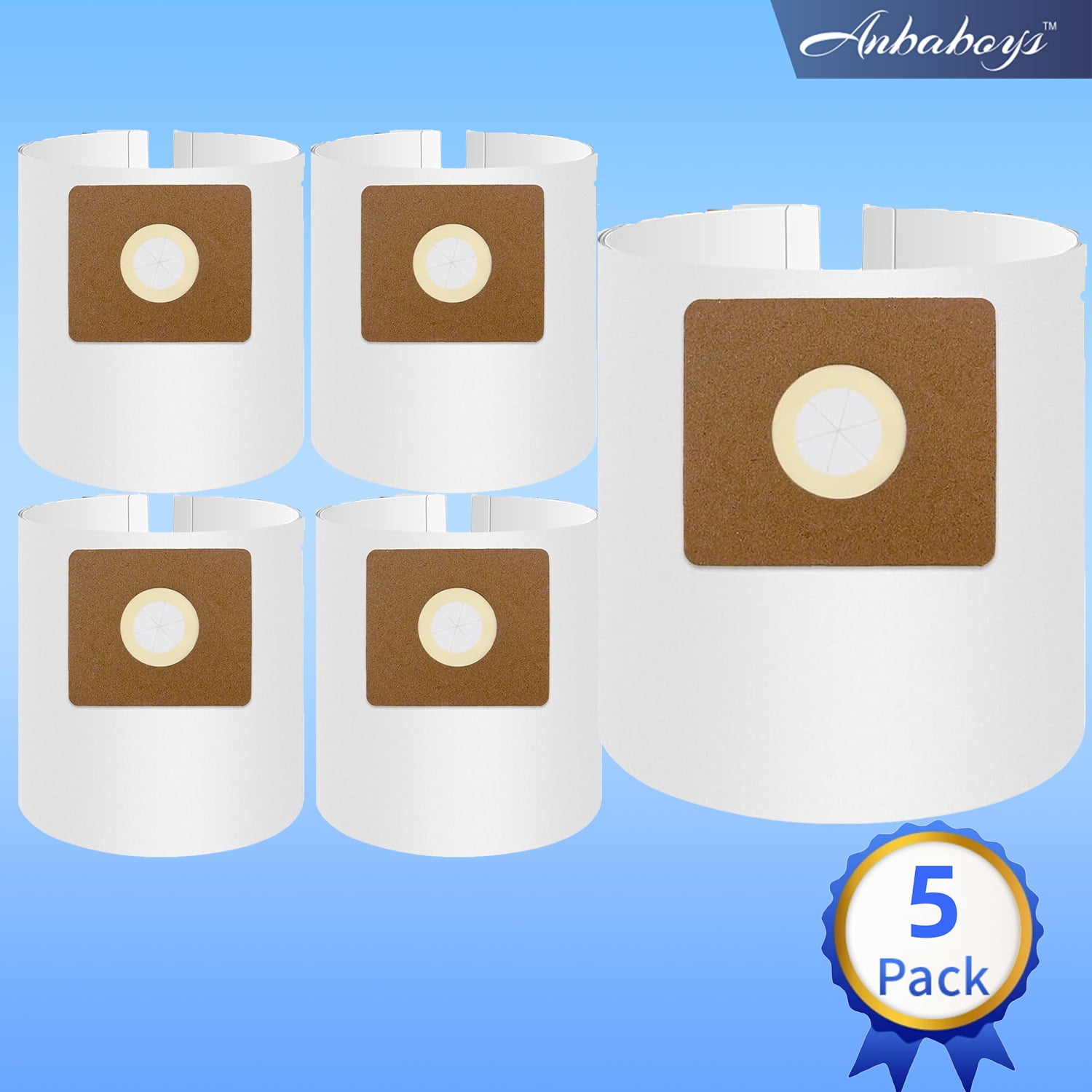 2-2.5 Gallon Collection Bag,5-Pack,90668, Compatible with Shop-Vac ...
