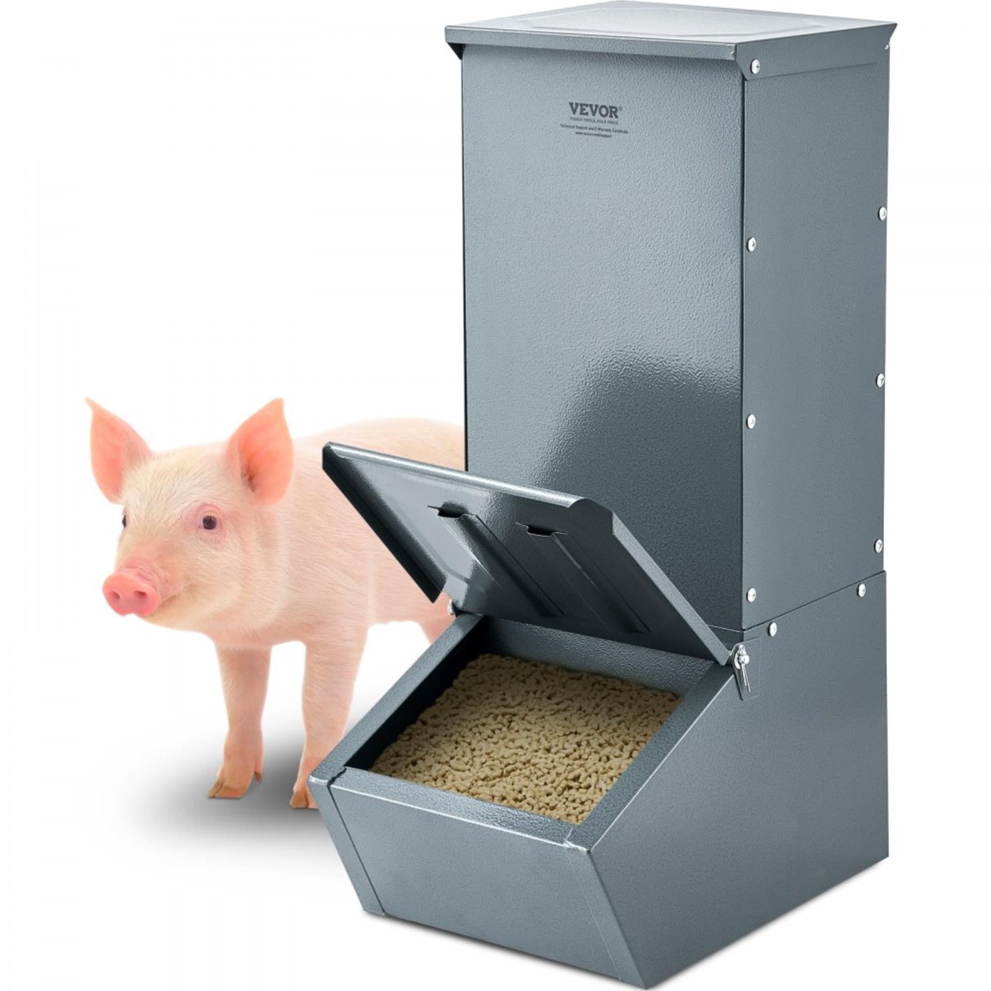 2.2 Bushel Metal Feeder with Double Doors - Durable Design for Feeding ...