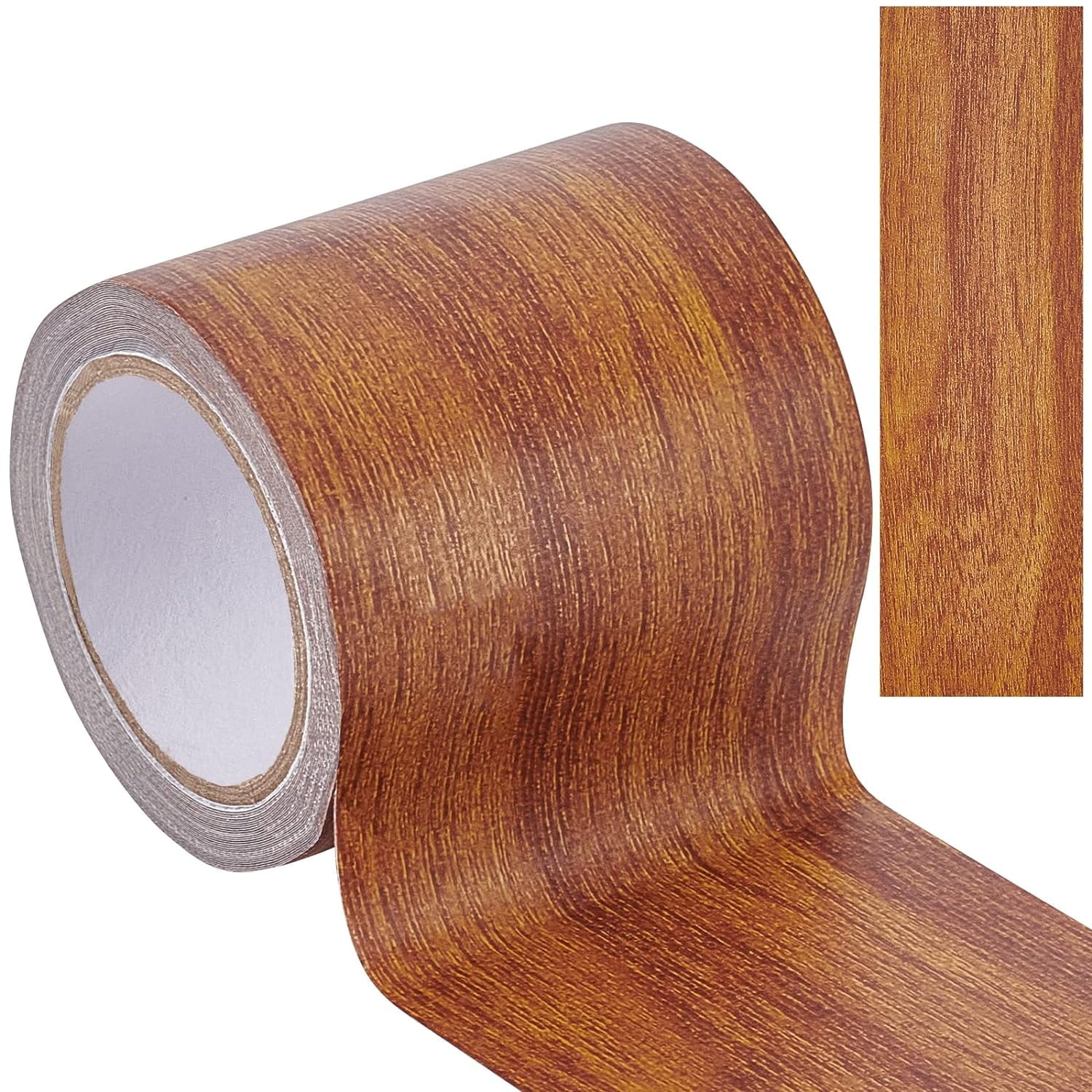 2.2 Inch x 15Ft Wood Grain Repair Tape Textured Adhesive Repair Tape ...