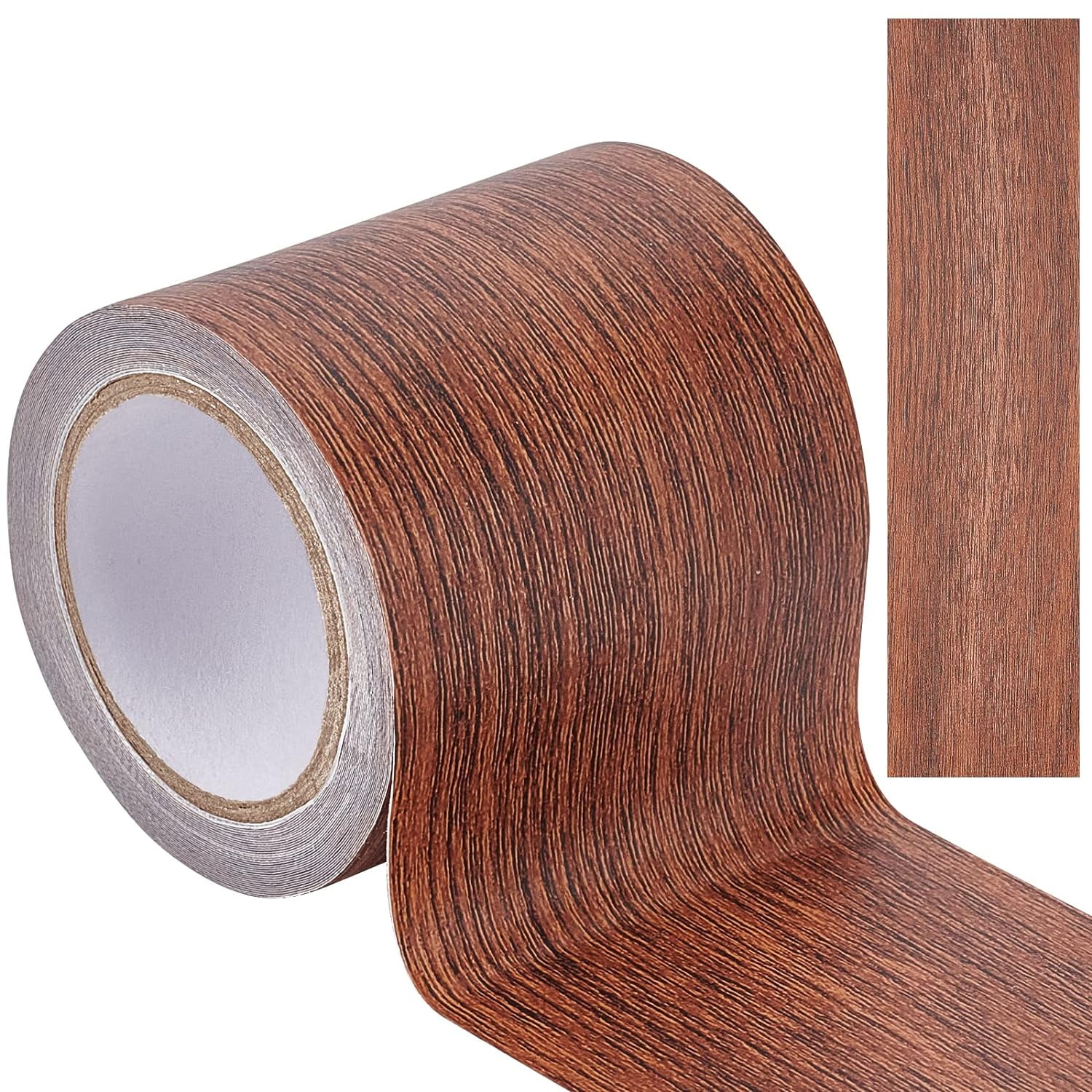 2.2 Inch x 15Ft Wood Textured Adhesive Repair Tape Self Adhesive Patch ...