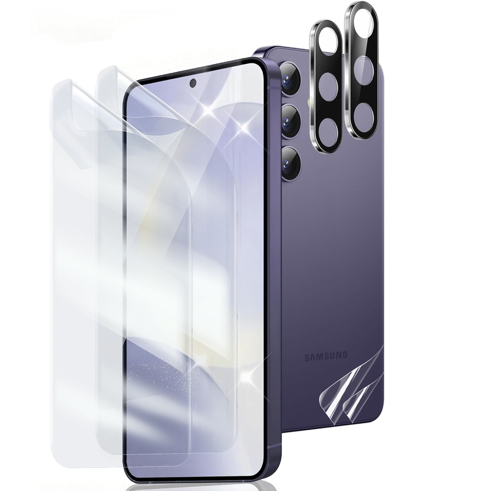 2+2 Pack Compatible with Samsung Galaxy S25+ / S25 Plus Screen ...