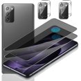 [2+2 Pack] for Galaxy Note 20 Privacy Screen Protector and Camera Lens ...