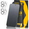 [2+2 Pack Matte Glass Screen Protector Designed for iPhone 15 Pro Max+ ...