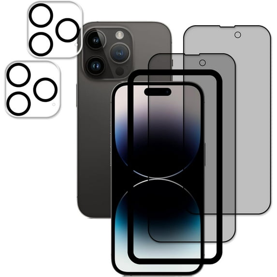 [2-2 Pack Privacy Screen Protector Designed For iPhone14 Pro Anti Spy ...