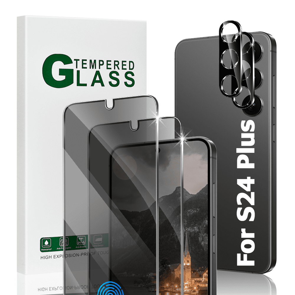[2+2 Pack] Privacy Screen Protector for Samsung Galaxy S24 Ultra ...