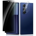 [2+2 Pack] Privacy Screen Protector for Samsung Galaxy Z Fold 7, Anti ...