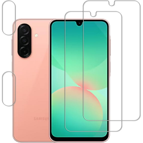 [2+2 Pack Tempered Glass Film For Samsung Galaxy A26 5G Screen ...