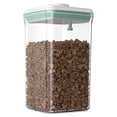 2.2 Qt Pet Food Storage Jar, Stackable One-Touch Opening Container for ...