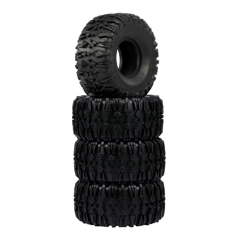2.2'' Tyre Rock Crawler Wheel Rims for 1:10 Rock Axial Wraith RR10 TRX ...