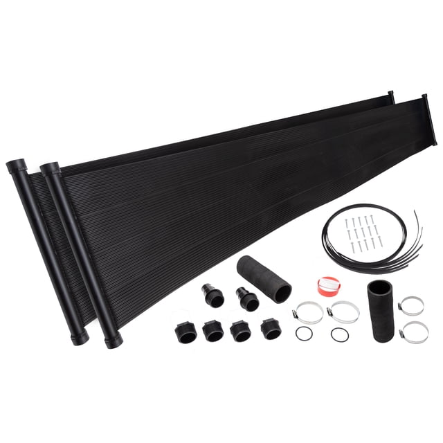 2-2'X20' SunQuest Solar Pool Heater with Couplers And Roof/Rack ...
