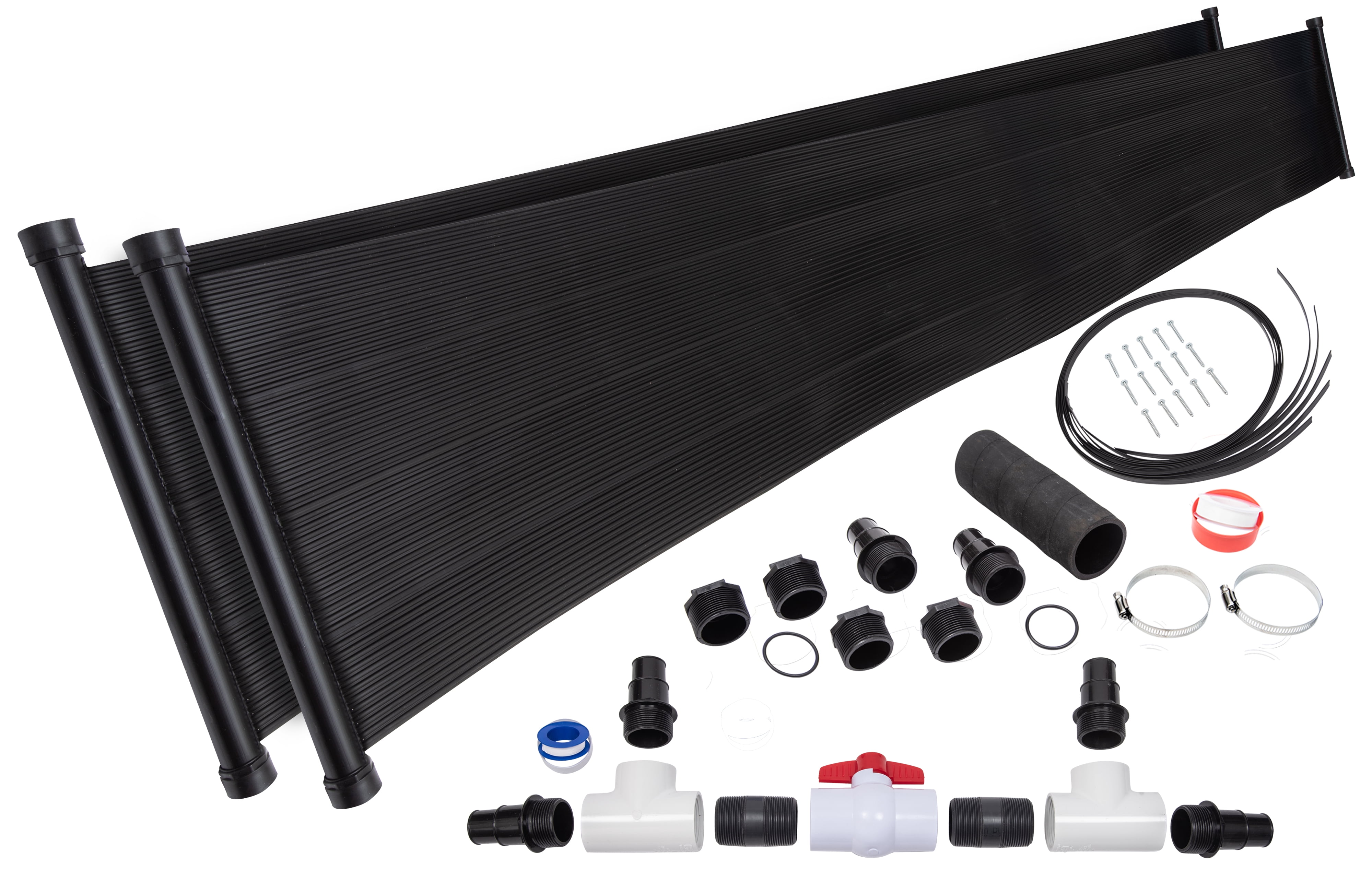 2-2'X20' SunQuest Solar Pool Heater with Diverter And Roof/Rack ...