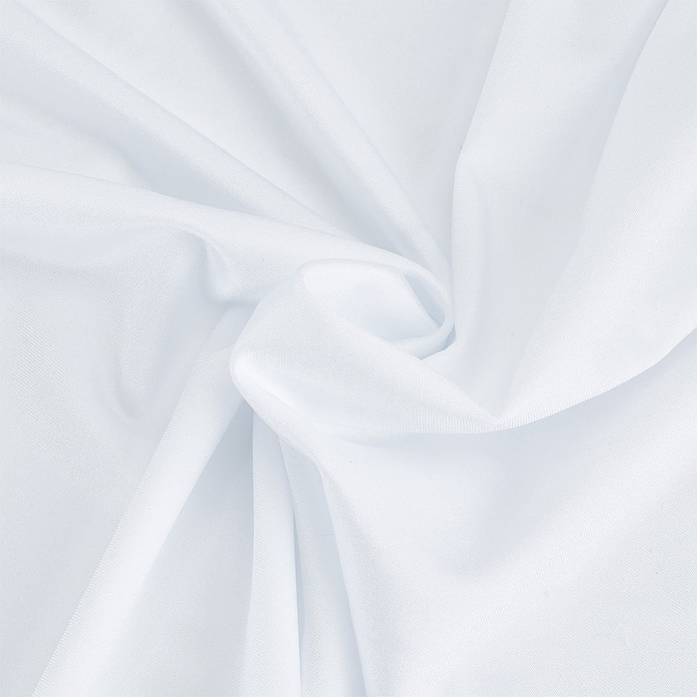 2.2 Yards Spandex Fabric for Activewear 59.8 Inch Wide White Stretch ...