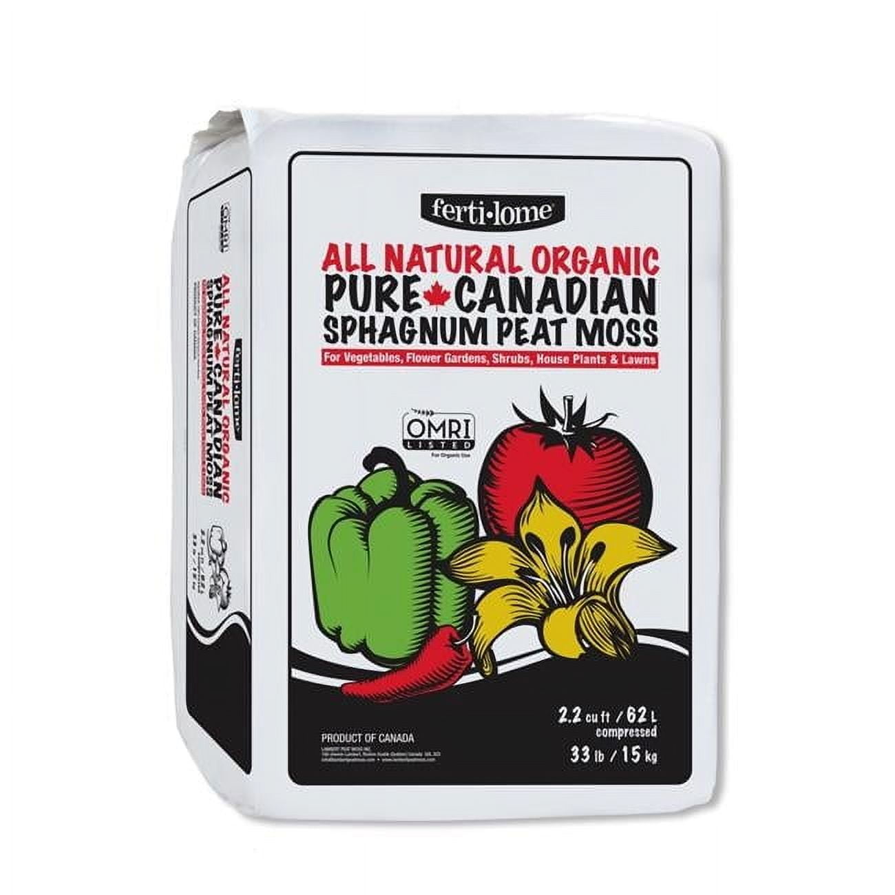 2.2 cu. ft. Compressed Peat Moss - Walmart.com