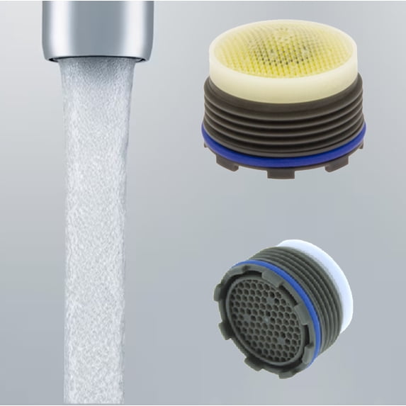 2.2 gpm Caché PCA Perlator Faucet Aerator Size Aerated Hidden Insert ...