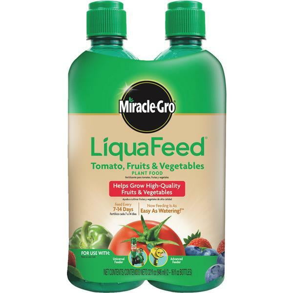 (2-2/pk)-Miracle-Gro LiquaFeed 16 Oz. 9-4-9 Rea-dy To Use Liquid. Model ...