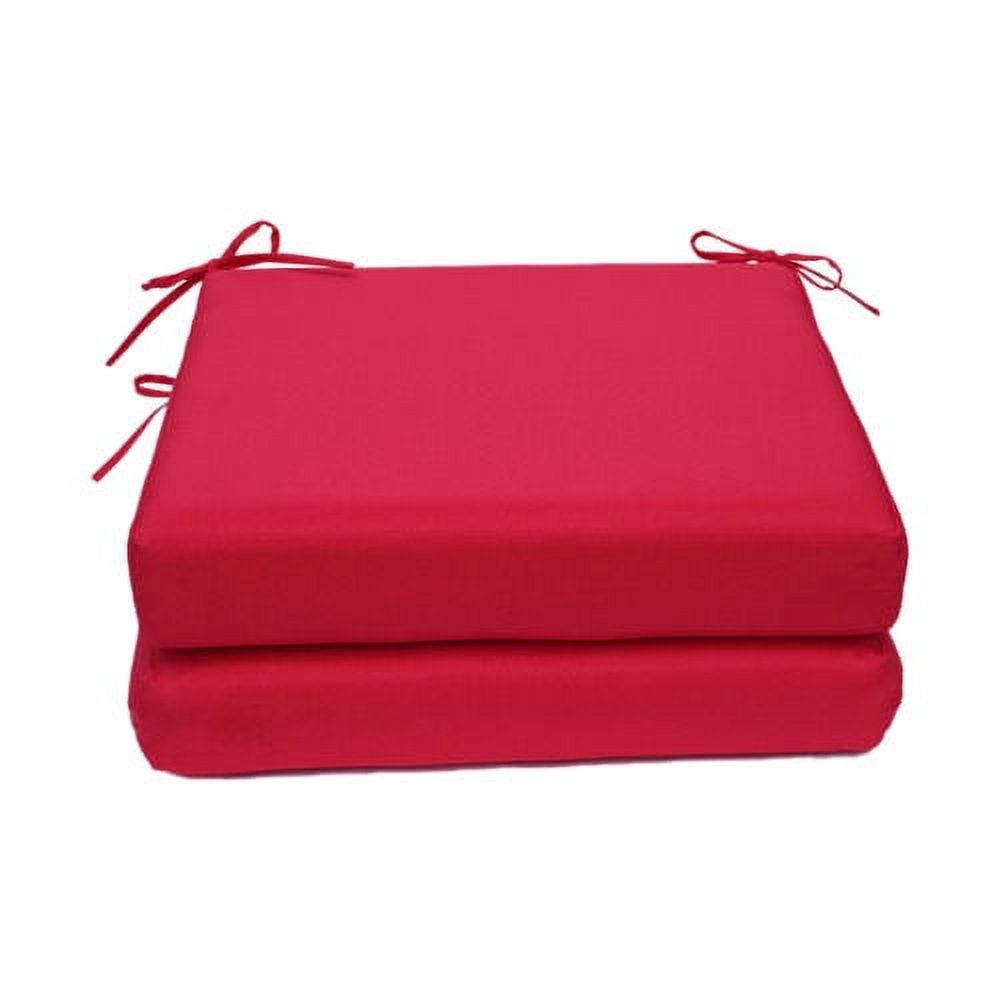 2 * 20" Indoor Outdoor Patio Dining Garden Chair Seat Pad Cushion Mat ...