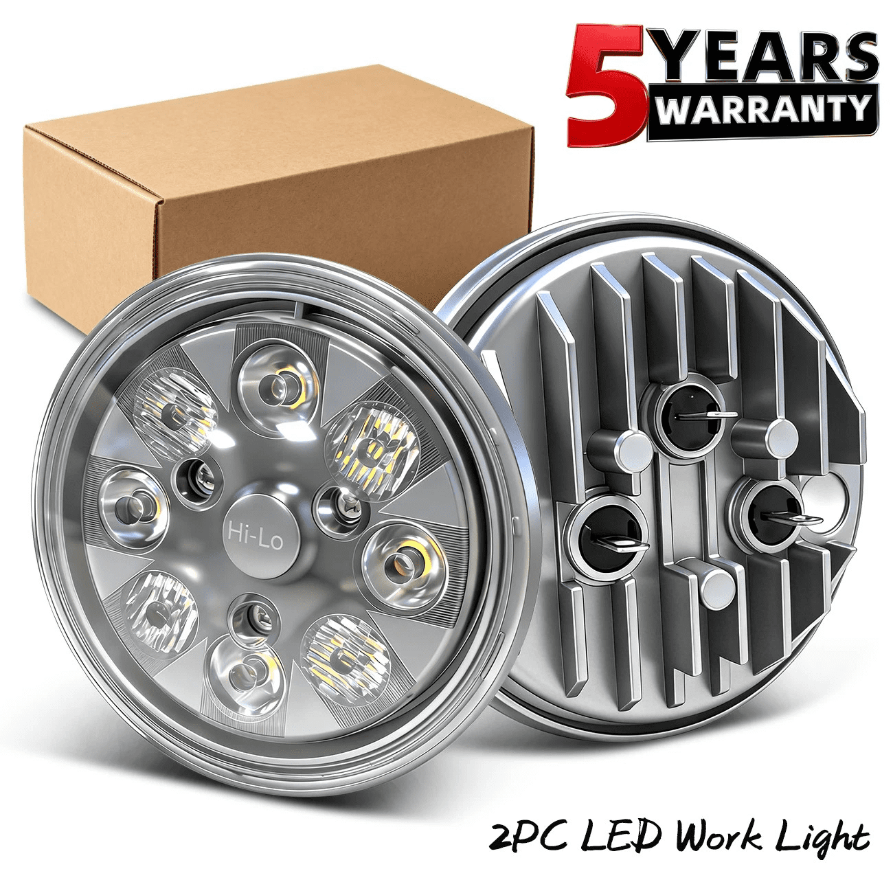 2,200 Lumens Spot LED PAR36 4-1/2" Aviation Grade Aircraft Landing ...
