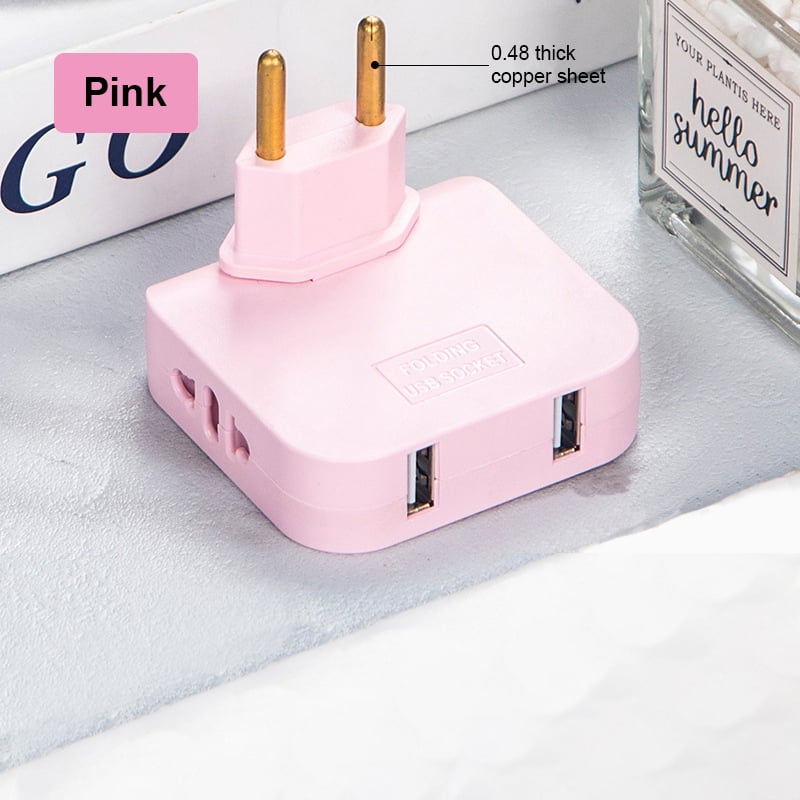 2~20PCS Plug Adapter Portable Outlet Power Plate Multi-Wire 1 ...