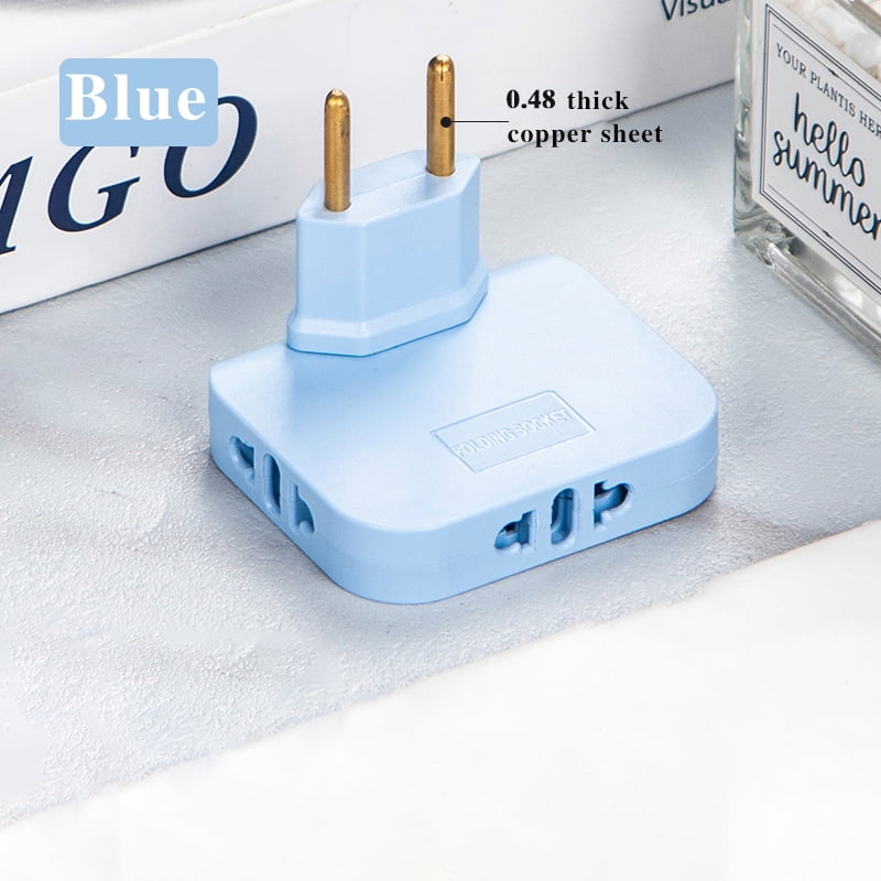 2~20PCS Plug Adapter Portable Outlet Power Plate Multi-Wire 1 ...