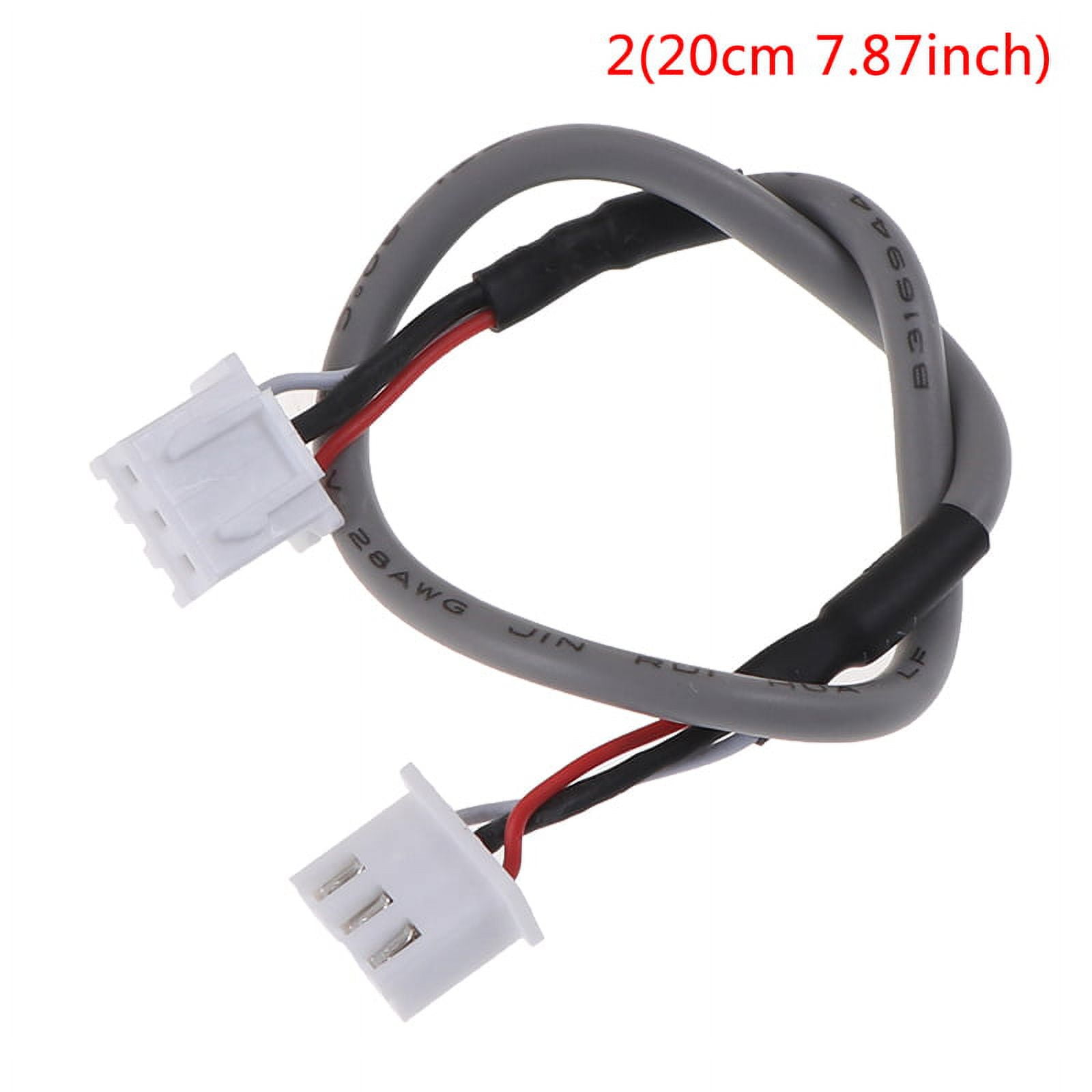 (2(20cm 7.87inch)) 5x XH2.54 3P audio signal 2.0 channel shielding ...