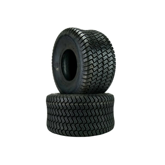 (2) 20x10.00-8 Turf Tires 4 Ply Lawn Mower and Garden Tractor 20x10x8 ...