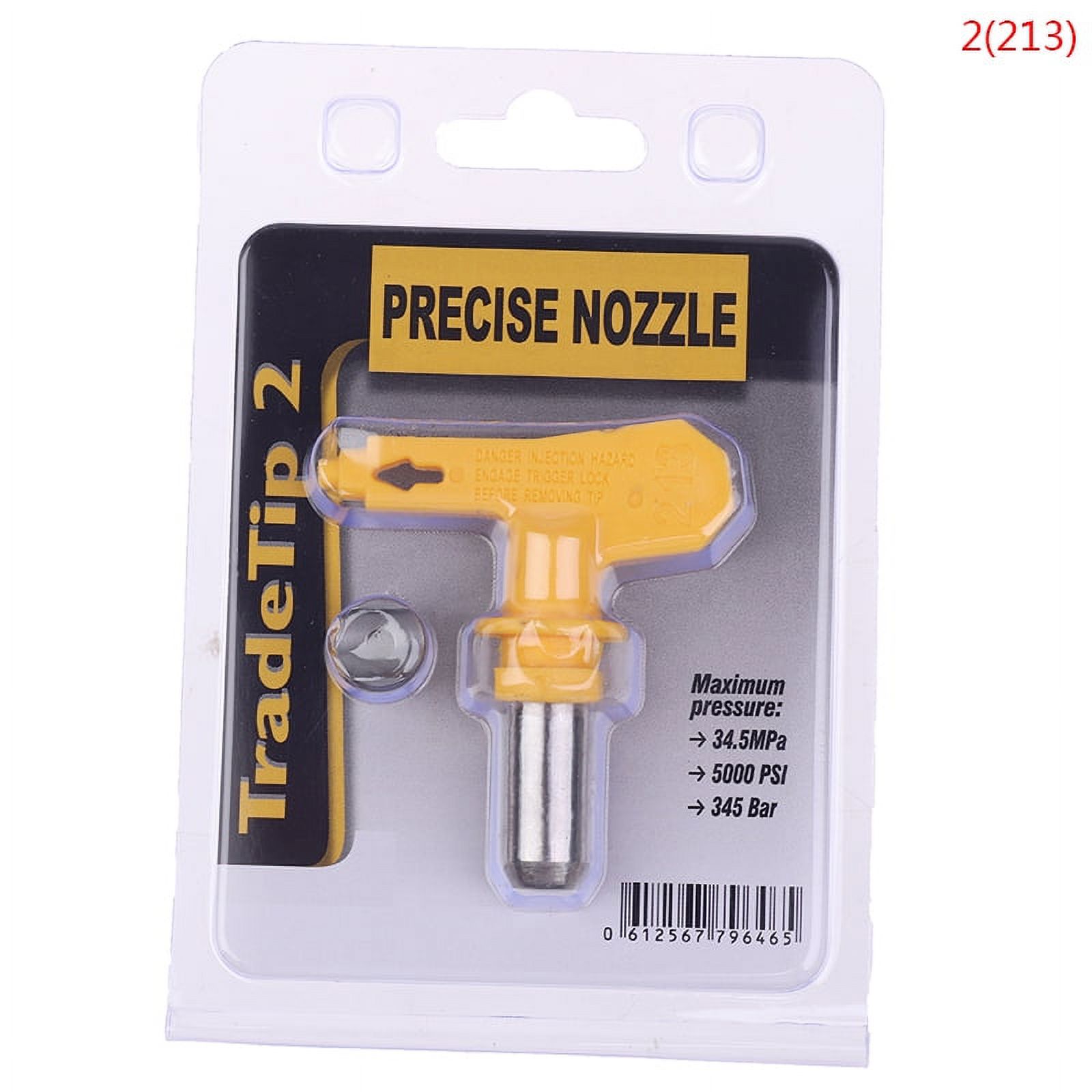 (2(213)) 1pc 2/3/4/5/6 Series Airless Spray Gun Tip Nozzle for Wagner ...