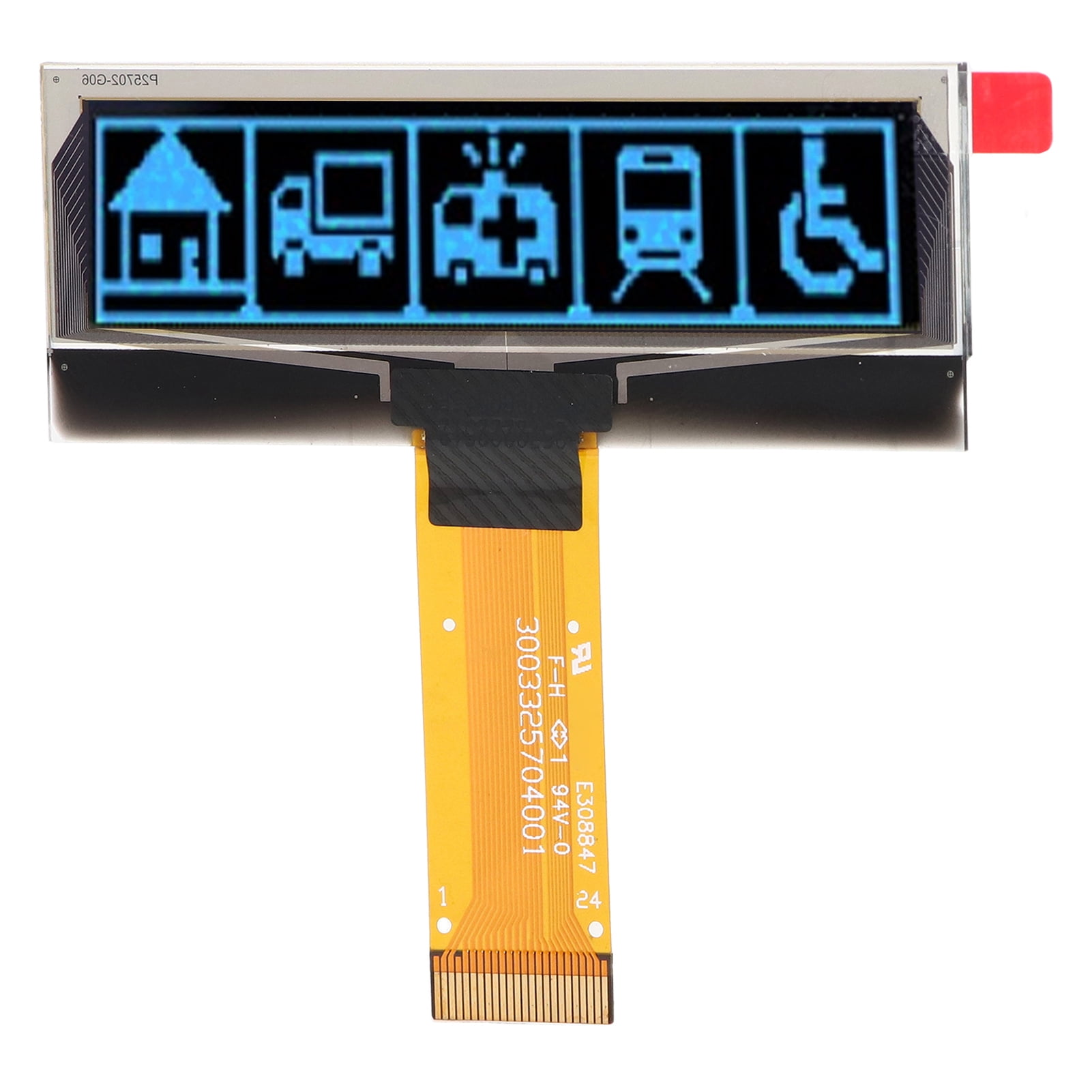 2.23in OLED Display Module 123x32 Resolution, SPI & IIC Interface, 24 ...