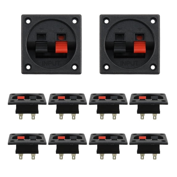 2.24"x2.24" Speaker Box Terminal Cups 2 Positions Spring Clip Cabinet ...