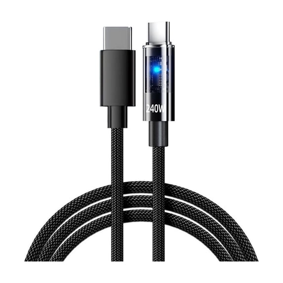 2. 240W USB C to C Cable Ultra-Fast Charging & Data Transfer Aluminum ...