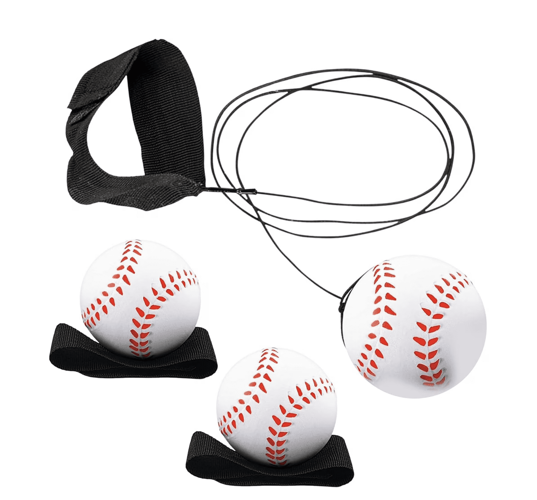 2.25" Sports Wrist Band Return Ball – Interactive Wrist Strap Toy for ...
