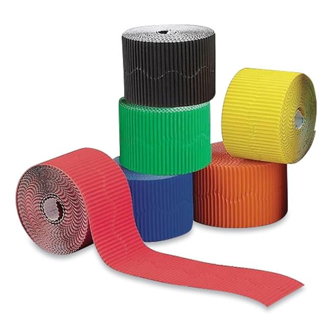 2.25 in. x 50 ft. Bordette Decorative Border, Assorted Color - Walmart.com
