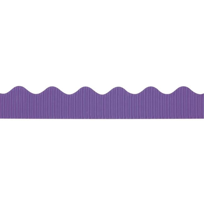 2.25 in. x 50 ft. Bordette Decorative Border, Deep Purple - 6 Roll ...