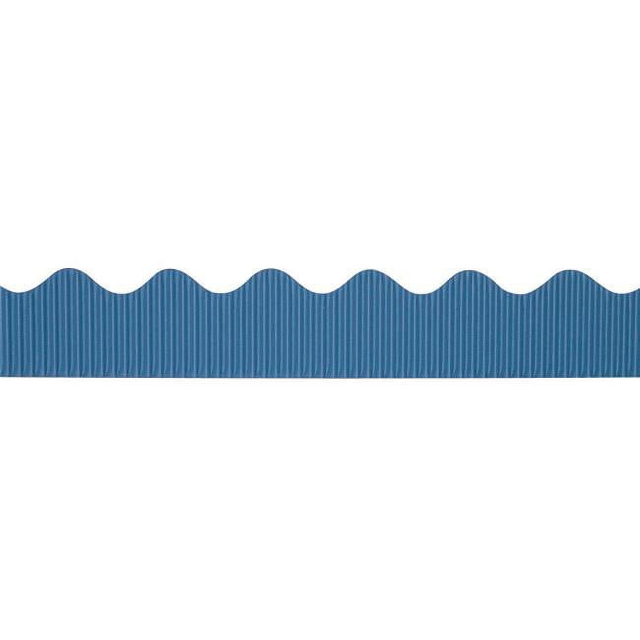 2.25 in. x 50 ft. Bordette Decorative Border, Rich Blue - 6 Roll ...