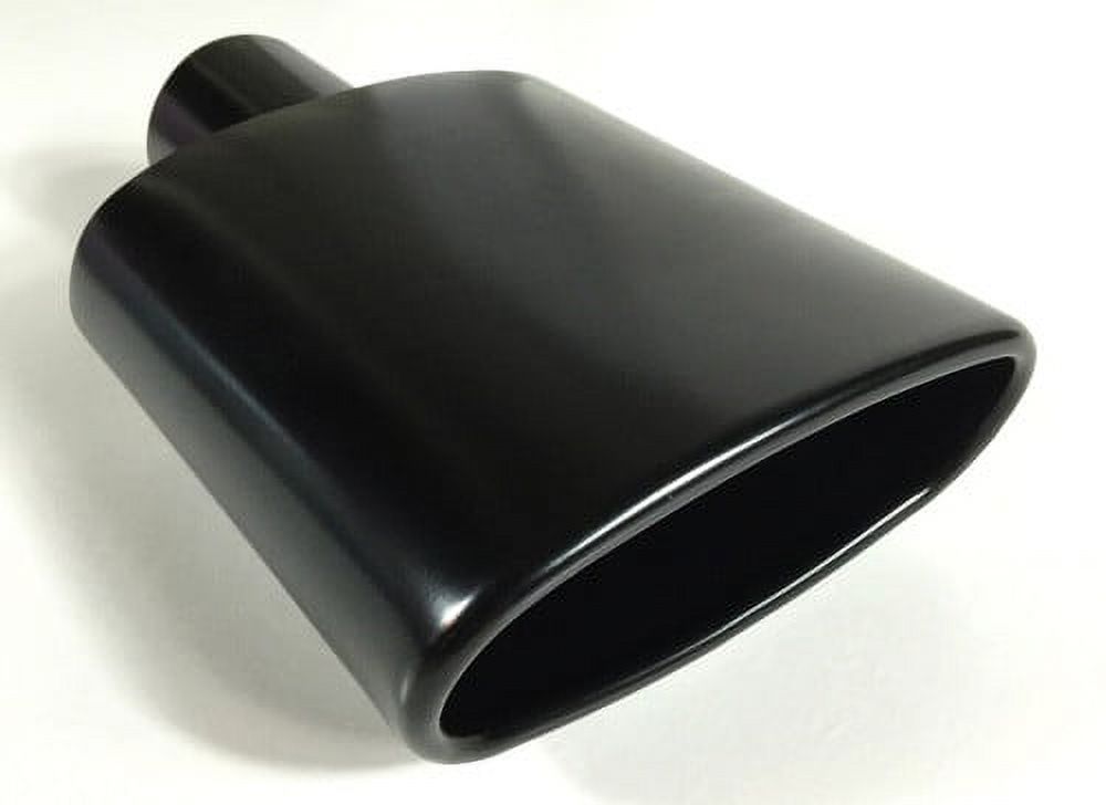 Banks Power Tailpipe Tip Kit - SS Obround Angle Cut - Black - 2.5in ...