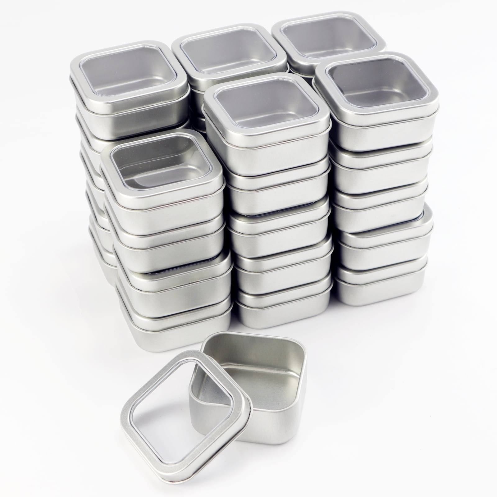 2.25"x 2.25"x1" Tin Favor Box Set Occasions by Celebrate It 30ct ...