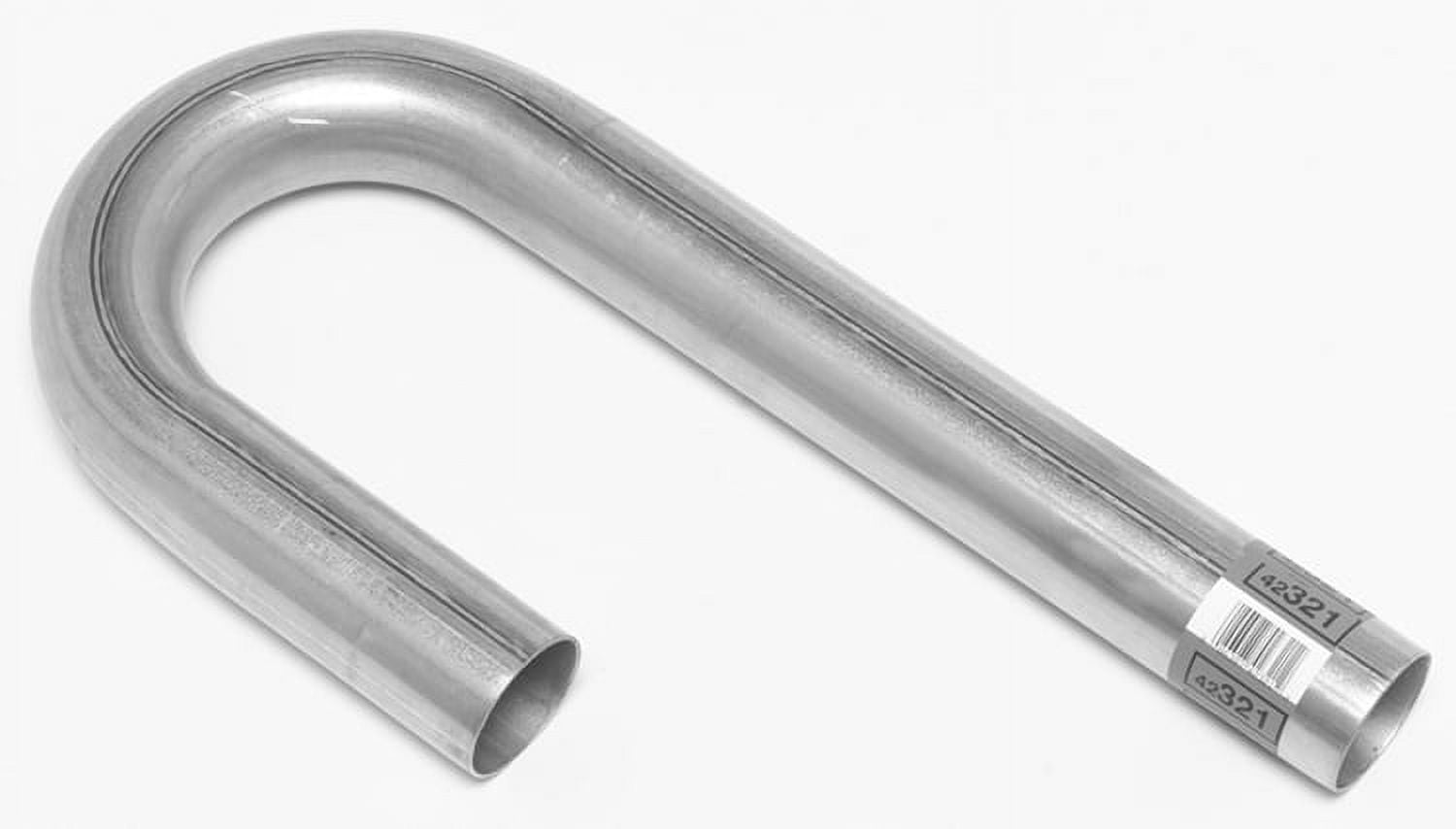 2.25in Aluminized J-Bend Pipe 3.5 Radius 16 Gauge - Walmart.com