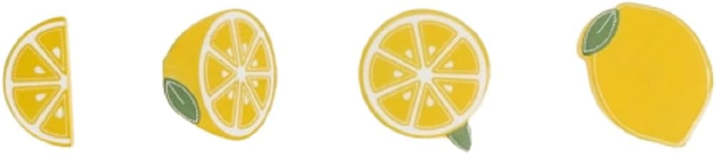 4 Piece Wooden Lemon Magnet Set - Walmart.com