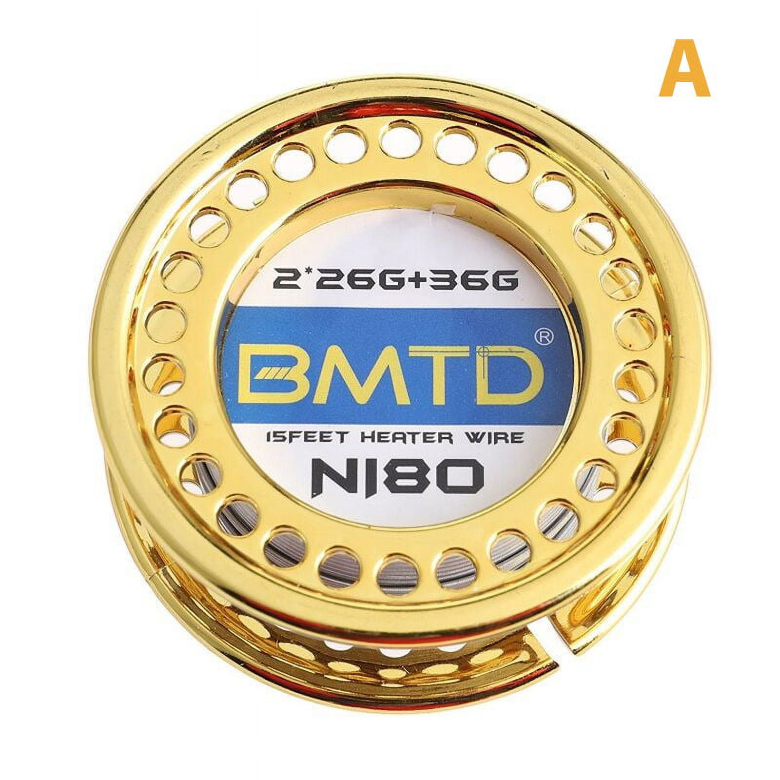 (2*26G+36G) 5m/roll Ni80 Fused Clapton Wire for Rebuildable 2/3/4*26G ...