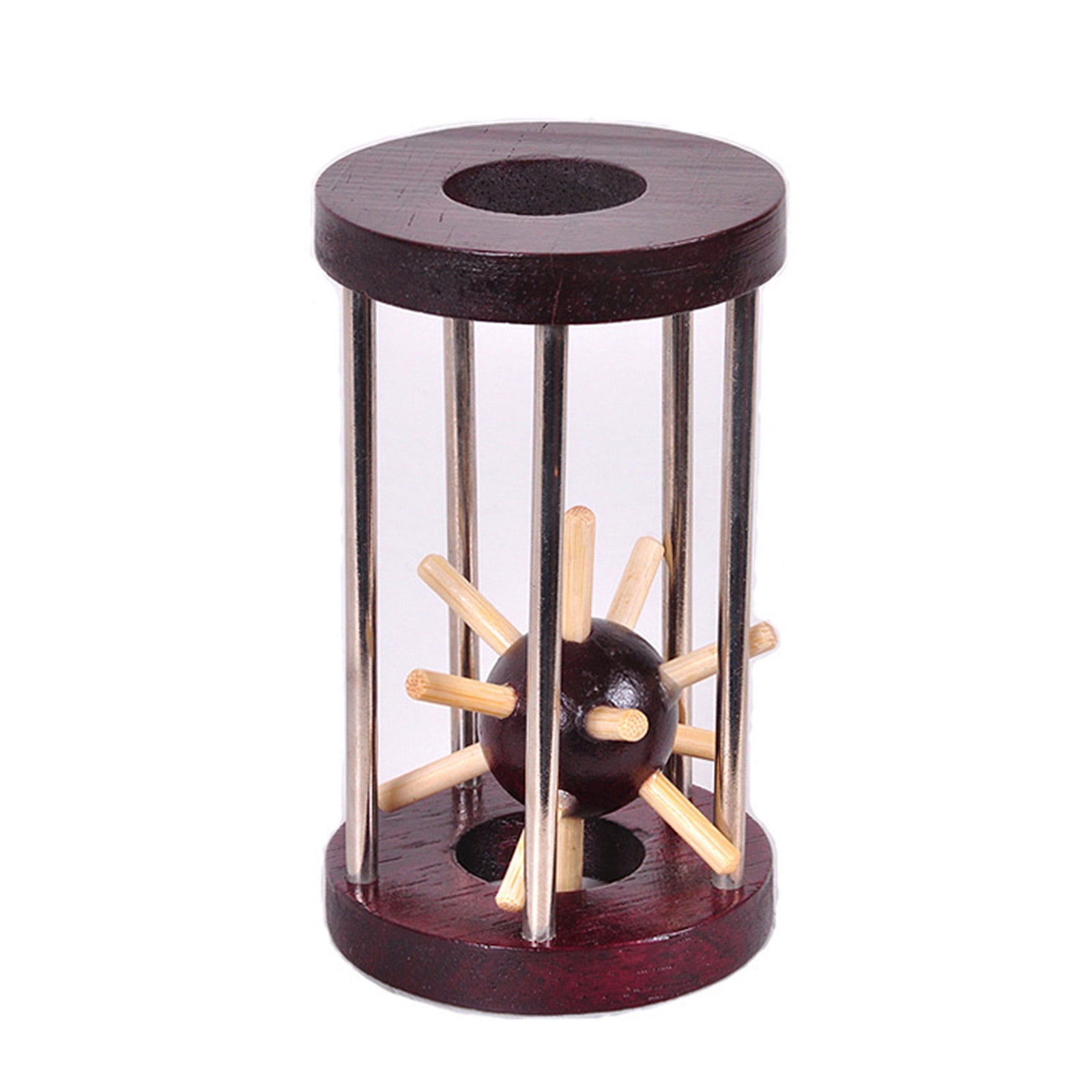 2.28x3.82in Unlock Game Test Wooden and Metal Puzzles 3D Puzzles Games ...