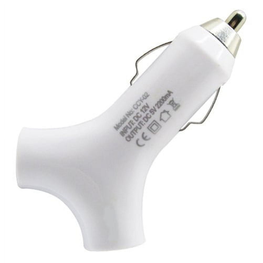 2.2A Car Charger for Google Pixel 9/Pro/XL - 2-Port USB DC Socket Power ...