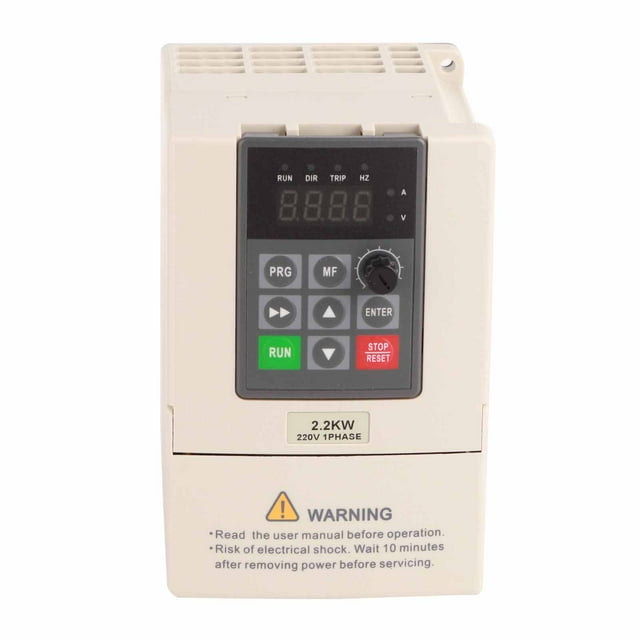 2.2KW Single Phase to 3 Phase 220V Variable Frequency Drive (VFD) Motor Converter Inverter ...