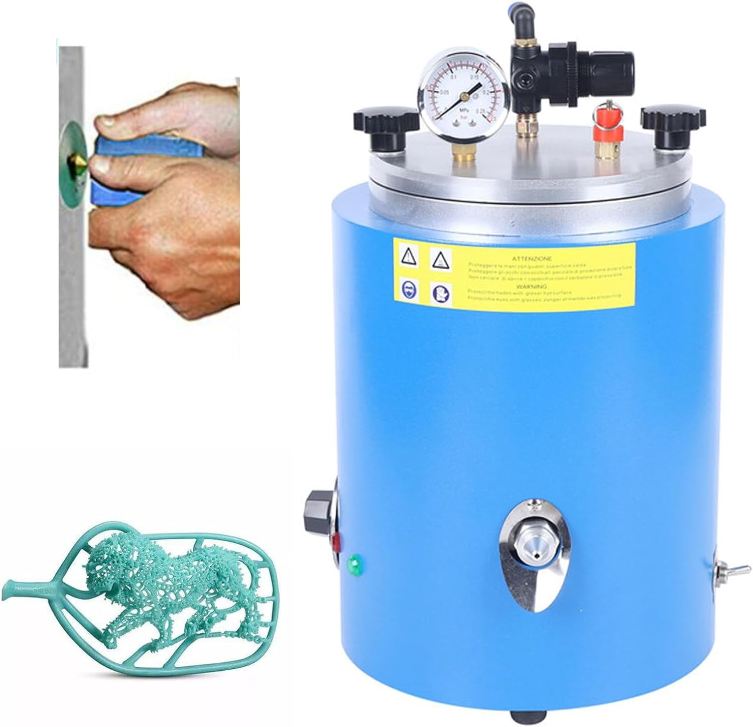 2.2L Wax Injector, 500W Wax Injector Machine, Adjustable Temperature 30 ...