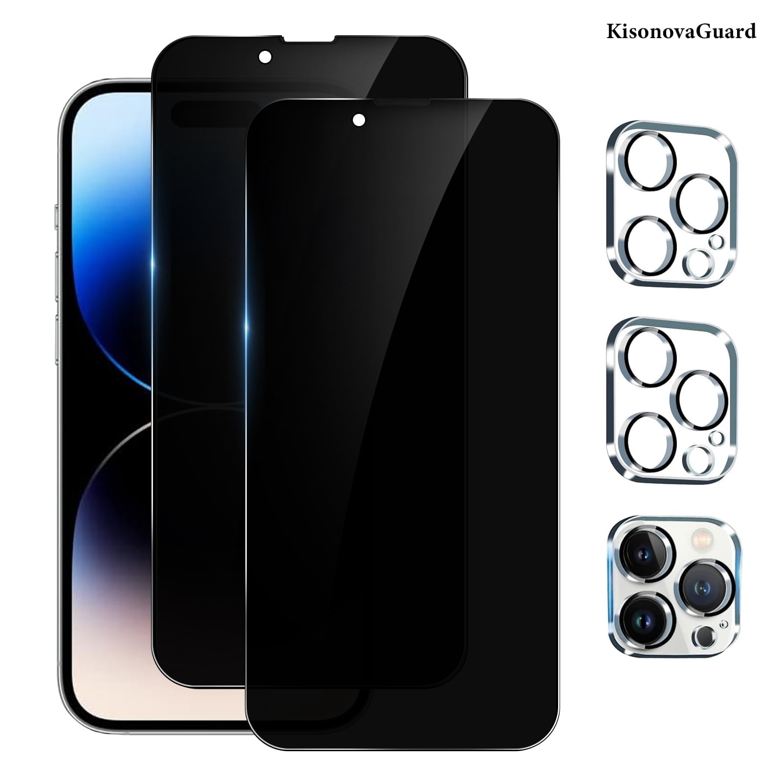 [2+2Pack]For iphone 14 Pro Screen Protector and Camera Lens Film ...