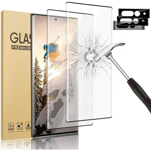[2+2Pack] Pixel 7 Pro Screen Protector Tempered Glass + Camera Lens ...