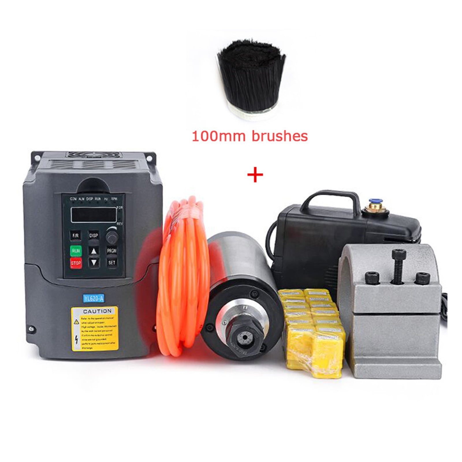 2.2kw Spindle Water Cooled Kit Er20 Milling Spindle Motor +2.2KW VFD+ ...