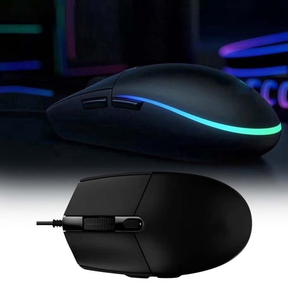2 2nd Generation Wired Gaming 8 DPI Optical Effects LIGHTSYNC RGB 6 ...