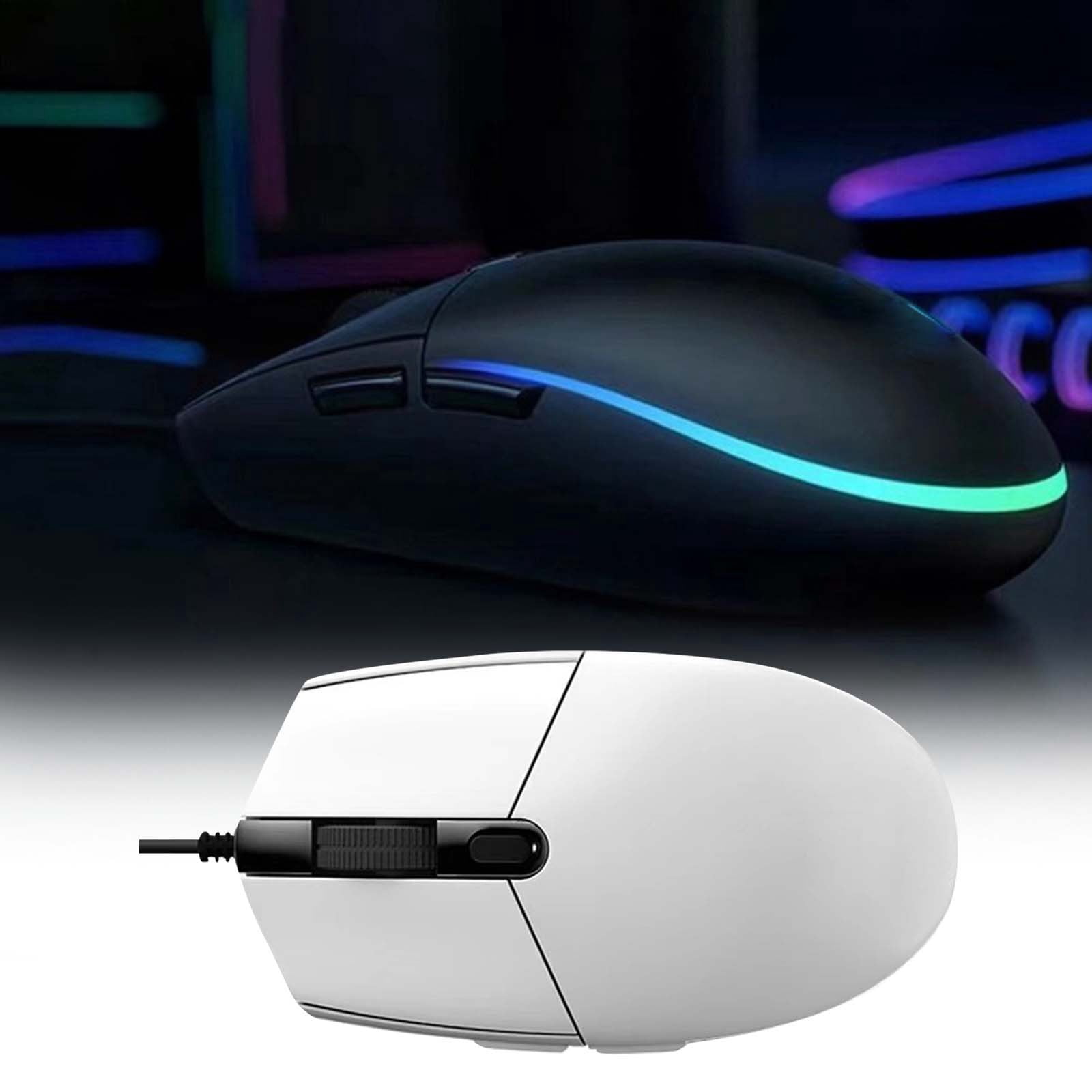 2 2nd Generation Wired Gaming 8000 DPI Rainbow Optical Effects ...