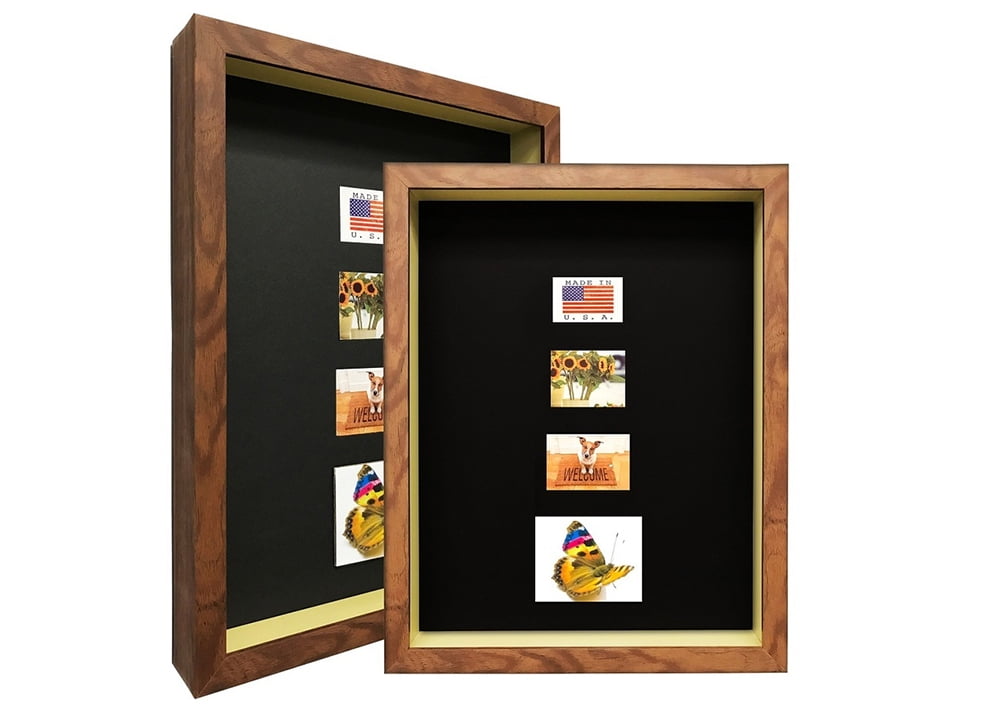 2-3/16" Deep Polystyrene Shadow Box Picture Frame - by ...